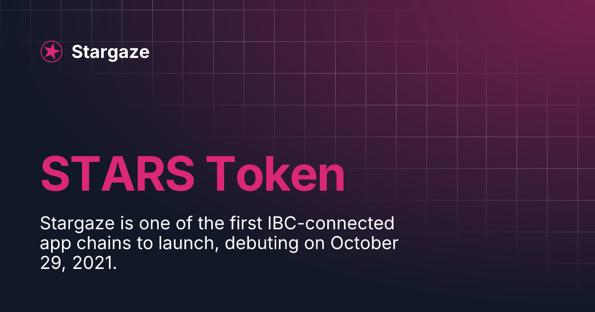 STARS Token | Stargaze